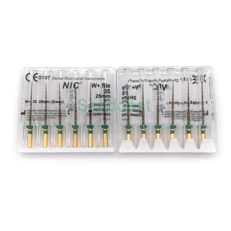 Seeddent Niti Dental W+files - Compatible with Wave One Gold