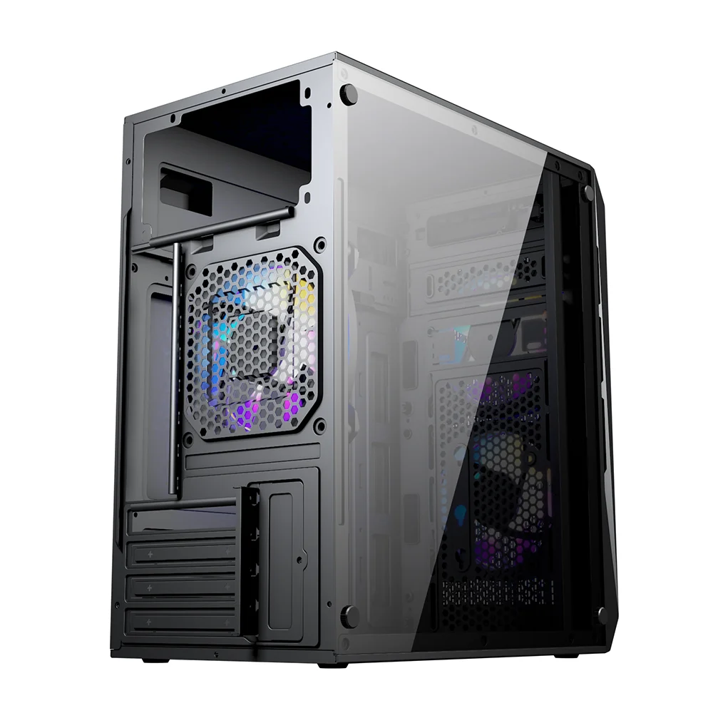Computer Case Portable Mirco Atx Motherboard Metal Pc Case - Buy ...