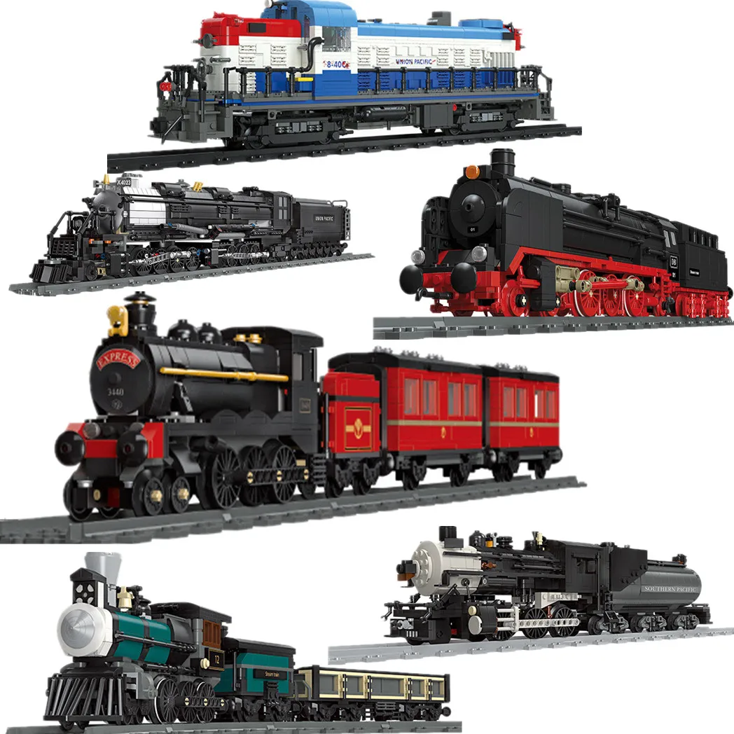 Bigboy Track Railway Steam Train Locomotive Car Vehicle Model German ...