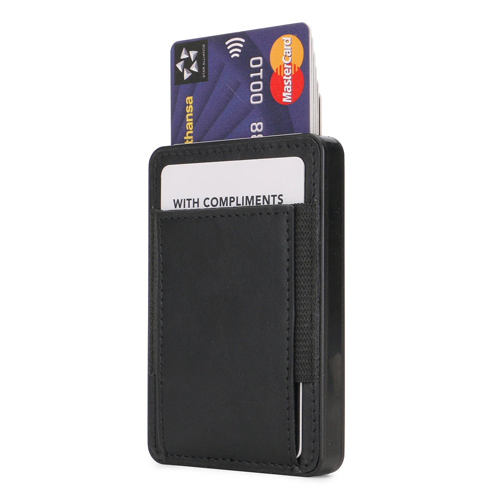 Automatic Patent Owner Mens Slim Genuine Leather Wallets Men Rfid ...