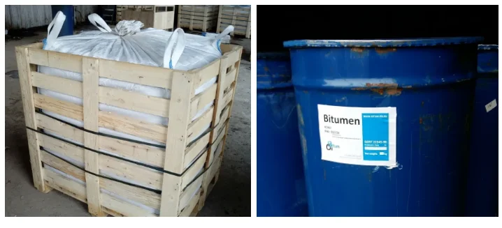 High Quality Bitumen 60/70 Petroleum Bitumen 60/70 Packed In Steel ...