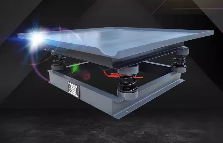 Industrial Electric Test Concrete Vibration Table 100*100 Cm