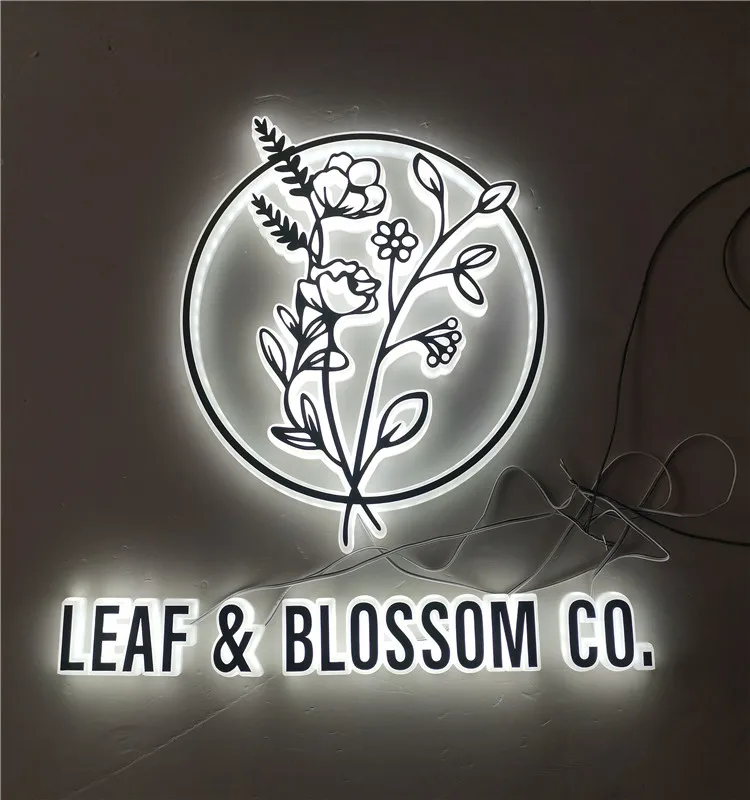 Custom 3D Logo Wall Sign - LED Backlit Letter Display