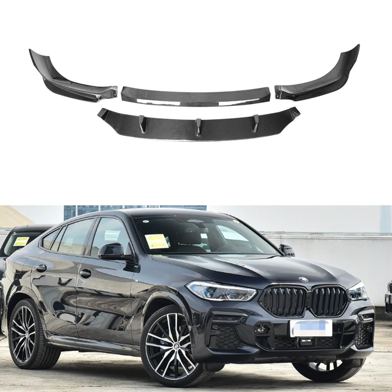 Front Bumper Spoiler Splitter Lip For Bmw 2020-2022 X6 G06 M Sport ...