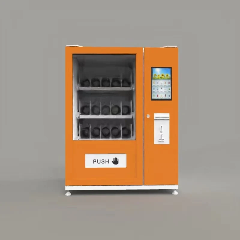 Small Mini Combo Vending Machine For Snack Drinks With Card Reader ...
