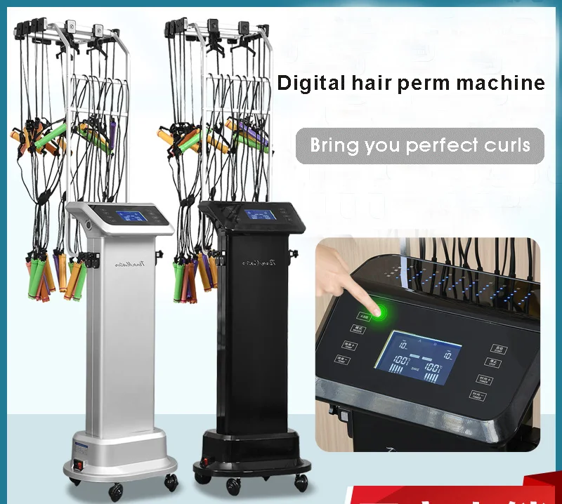 Hair Salon Digital Perm Machine - Curly Rods & Touch Screen