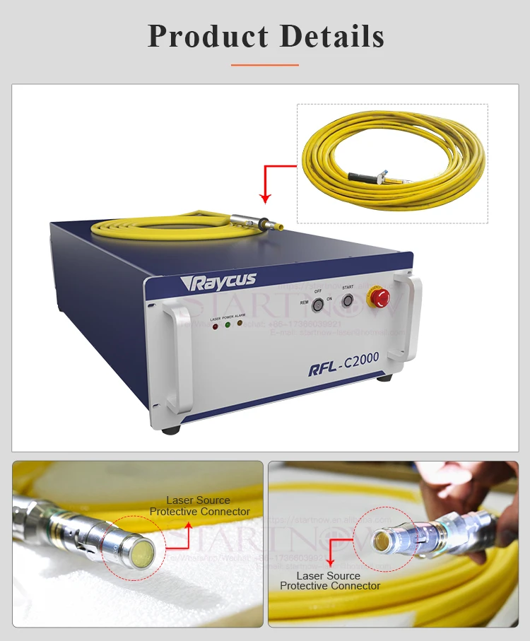 Original Ipg 4kw Fiber Laser Source Qbh Output Protective Connector ...