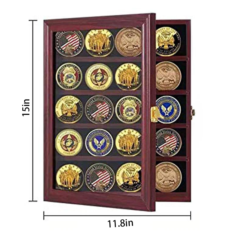 High Quality Challenge Coin Display Case Customized Challenge Coin ...