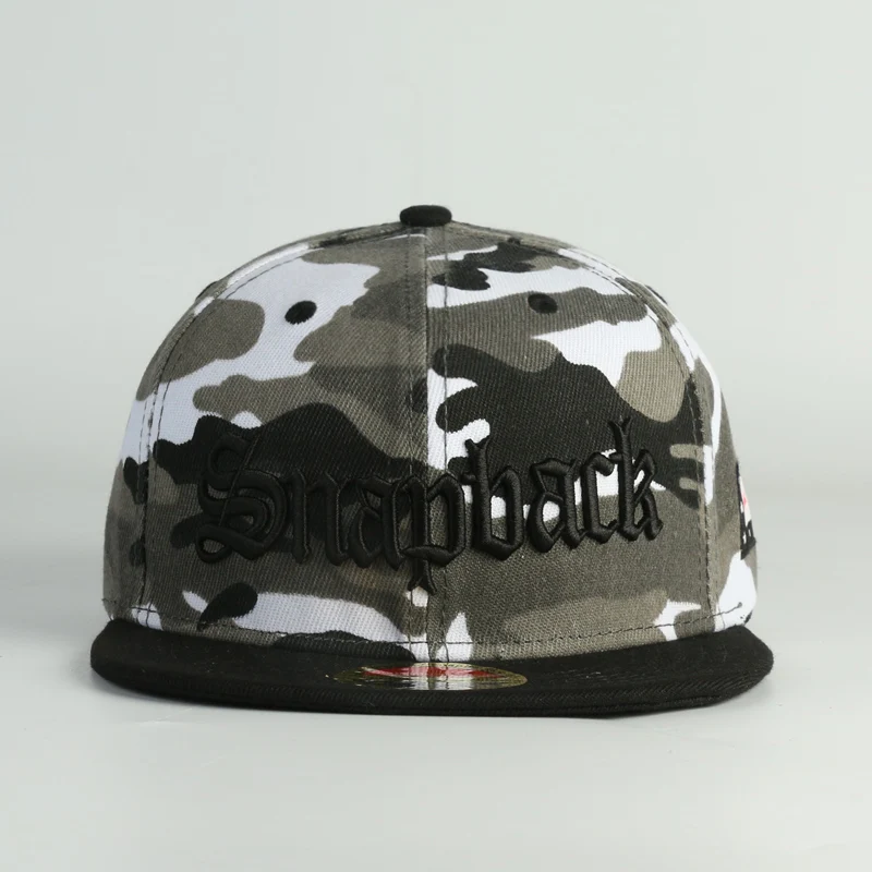 Custom Classic Profile 3d Puff Embroidery Logo Cap Snapback Hats ...