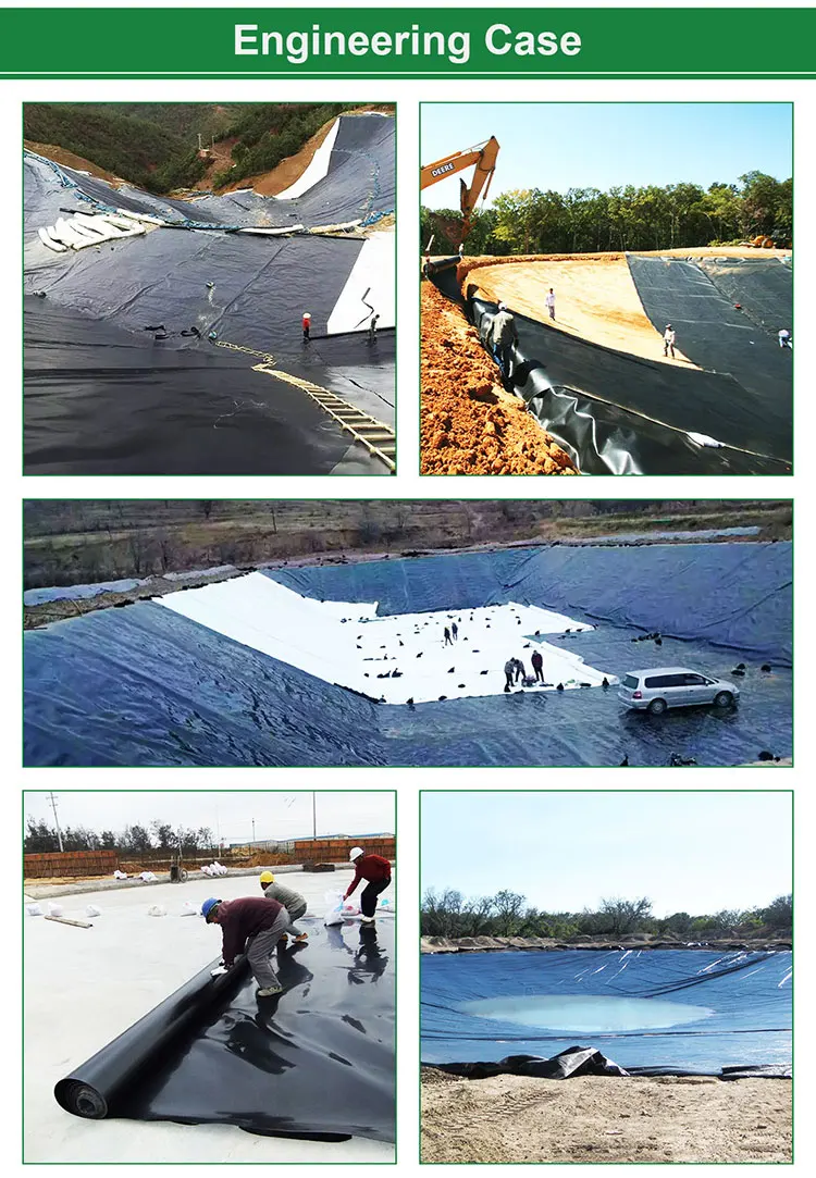 1Mm 1.5Mm 2Mm Textured Composite Circular Tanks Epdm Hdpe Geomembrane ...
