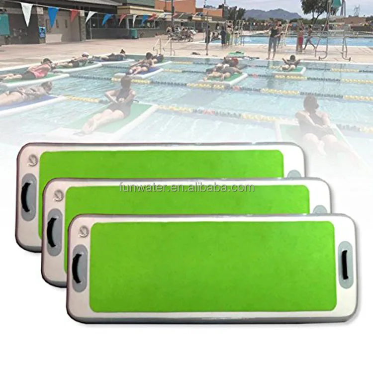 Customizable Inflatable Water Yoga Mats - Perfect for Gymnastics