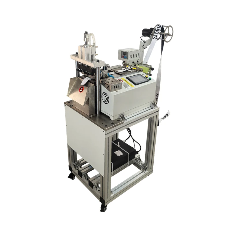 Computer Controlled Heavy Tape Cutter Ultrasonic Textiles Belt ...