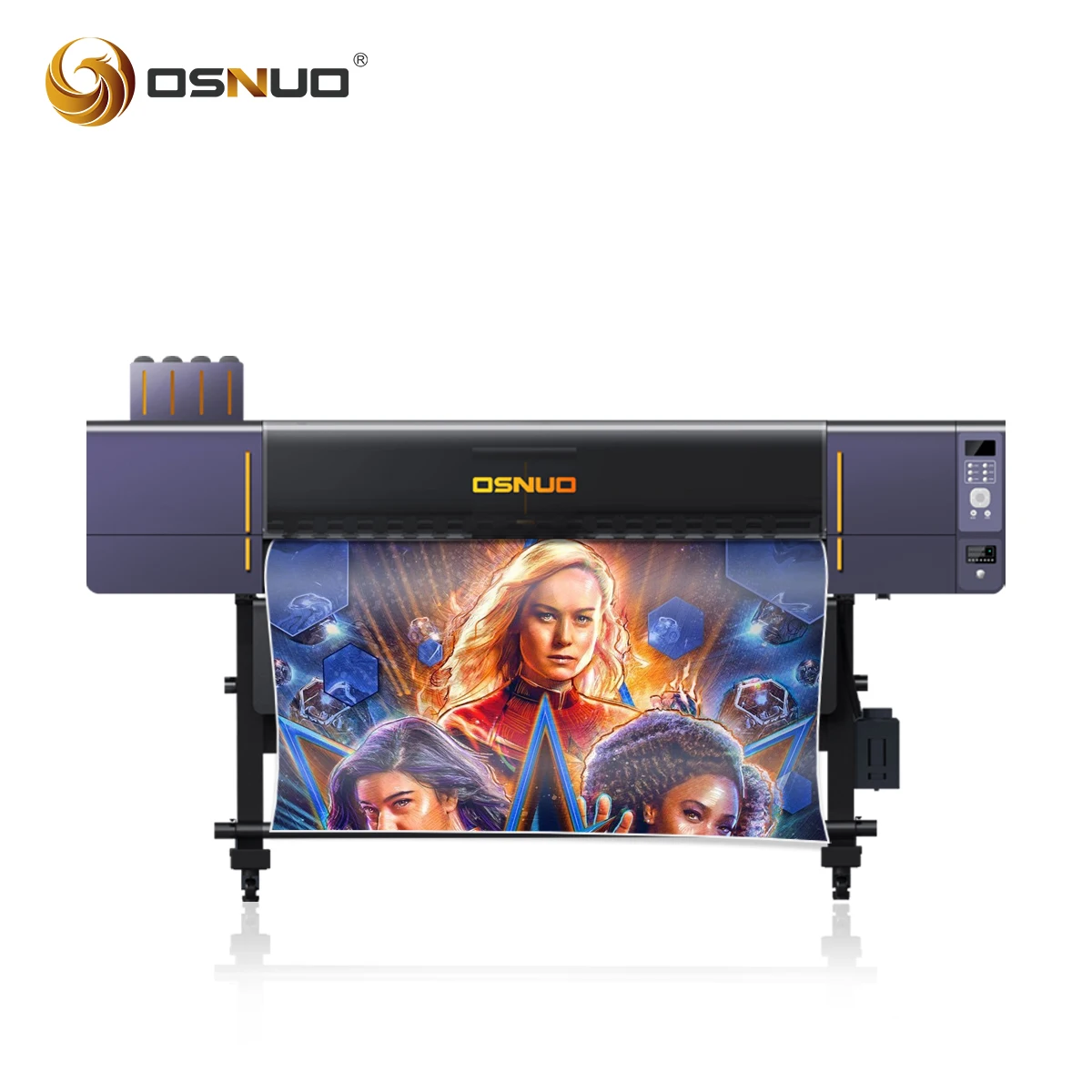 Wide Format 1.6m Eco Solvent Printer With I3200 Printer For Vinyl ...