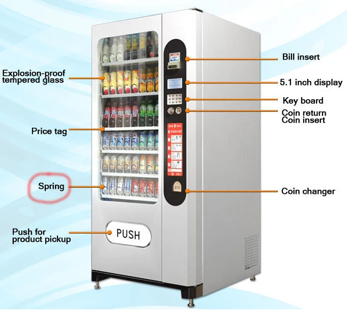 Hengsheng Customer Electrical Remote Control Vending Machine Auger Coil ...