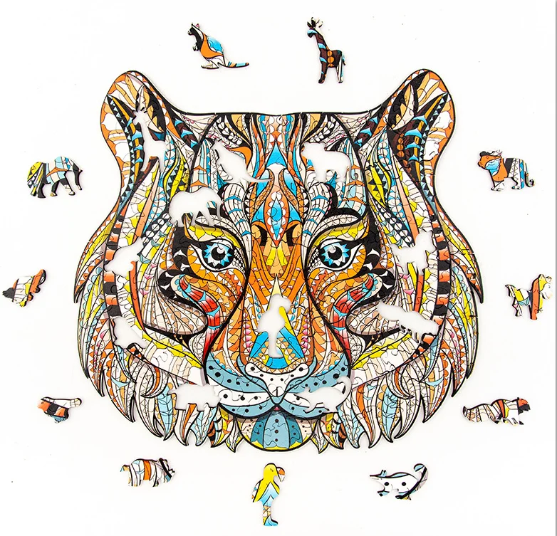 Custom 3D Wooden Jigsaw Puzzles for Adults - Eco-friendly