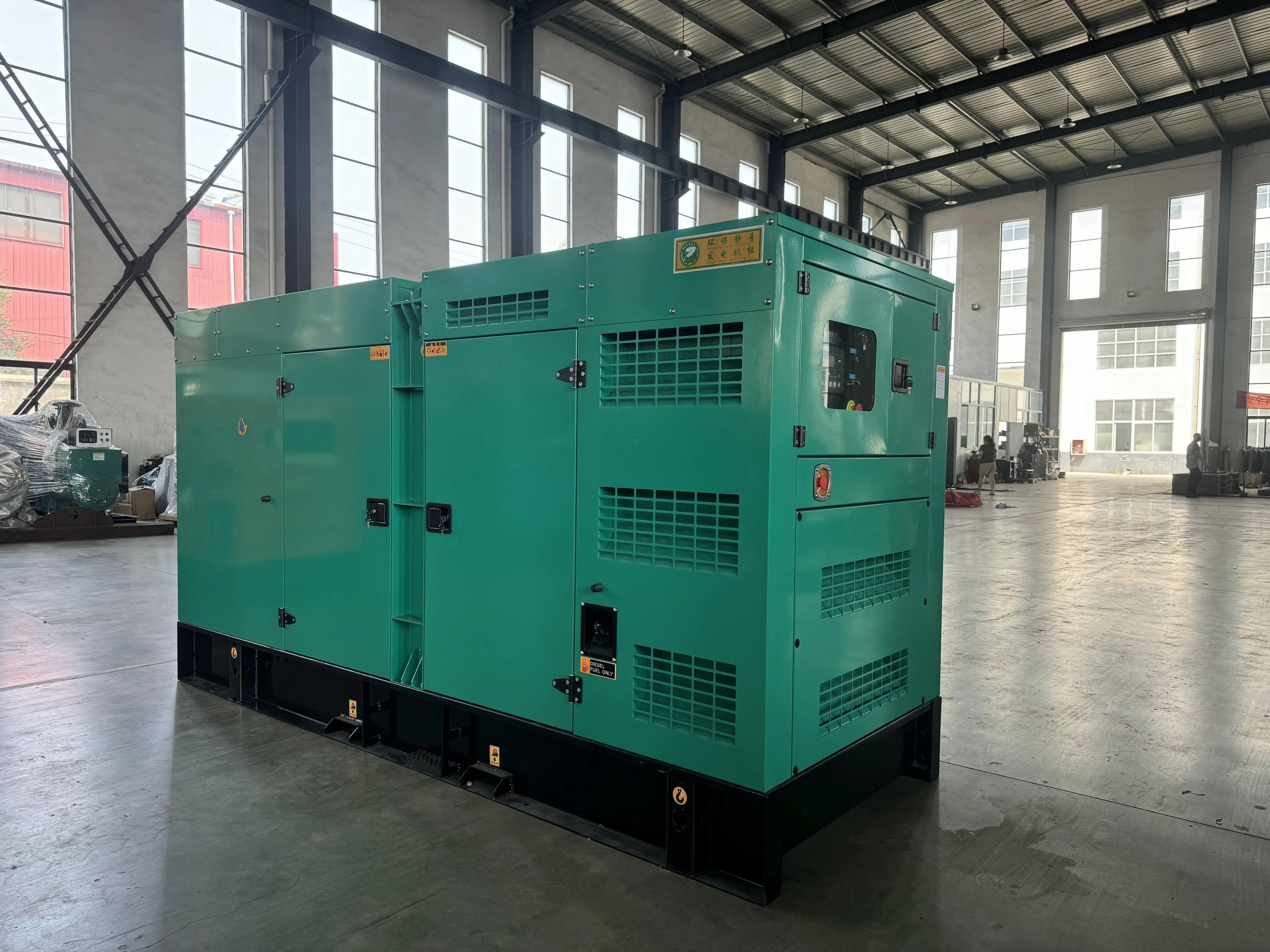 200kva 250kva 300kva Silent Diesel Genset Water Cooled Enclosed Diesel ...