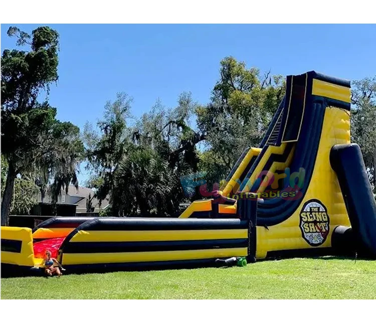 30ft Inflatable Bounce House with Commercial Waterslides