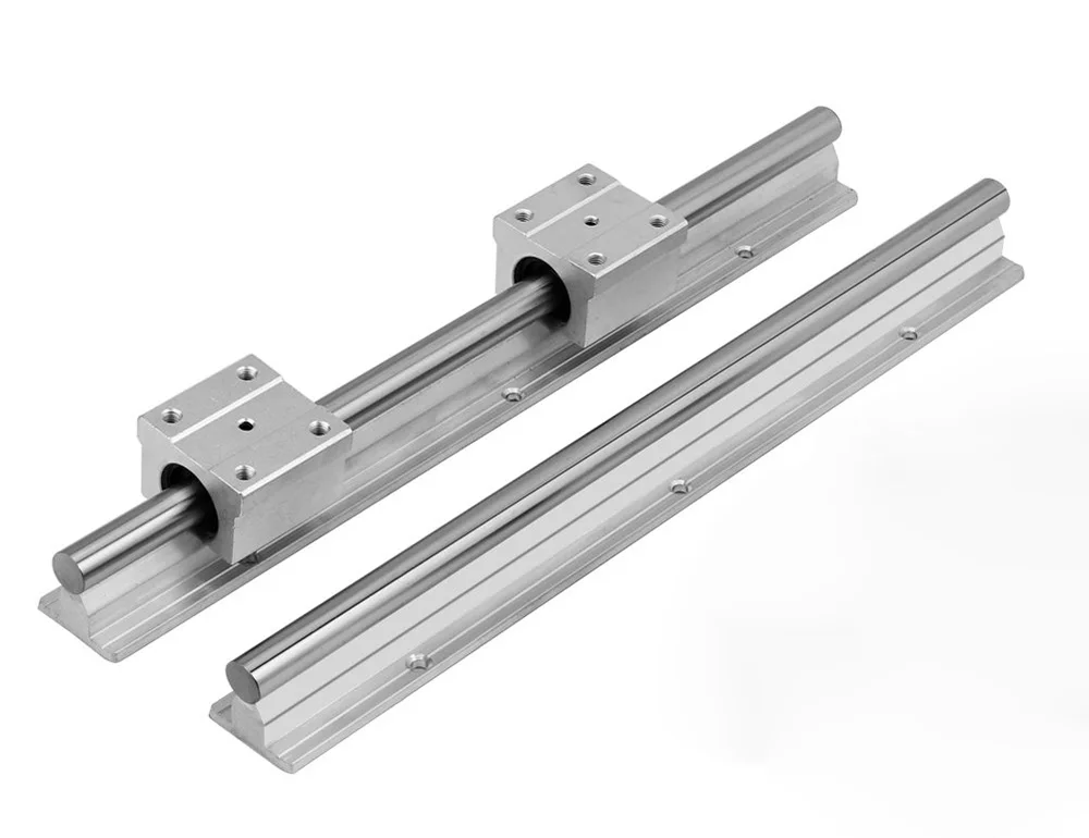 Spare Parts Round Cylindrical Linear Guide Rail Linear Bearing Slide ...