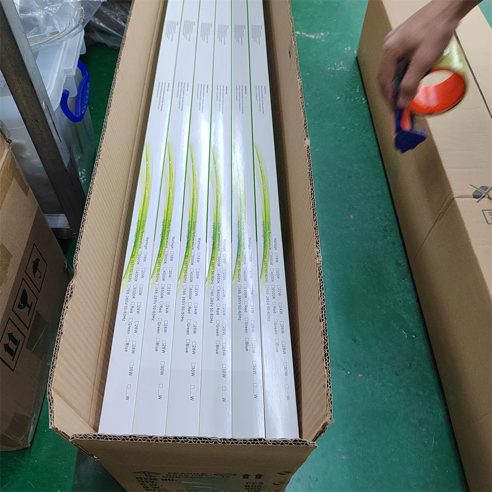 Yellow Color Uv Free Led Tube T5 T8 500nm Semiconductor Uv Filter Led ...