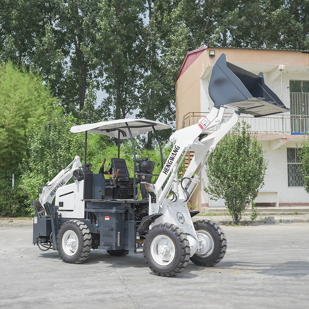 Compact Tractor with Loader and Backhoe 4x4 Backhoe Loaders for Sale ...