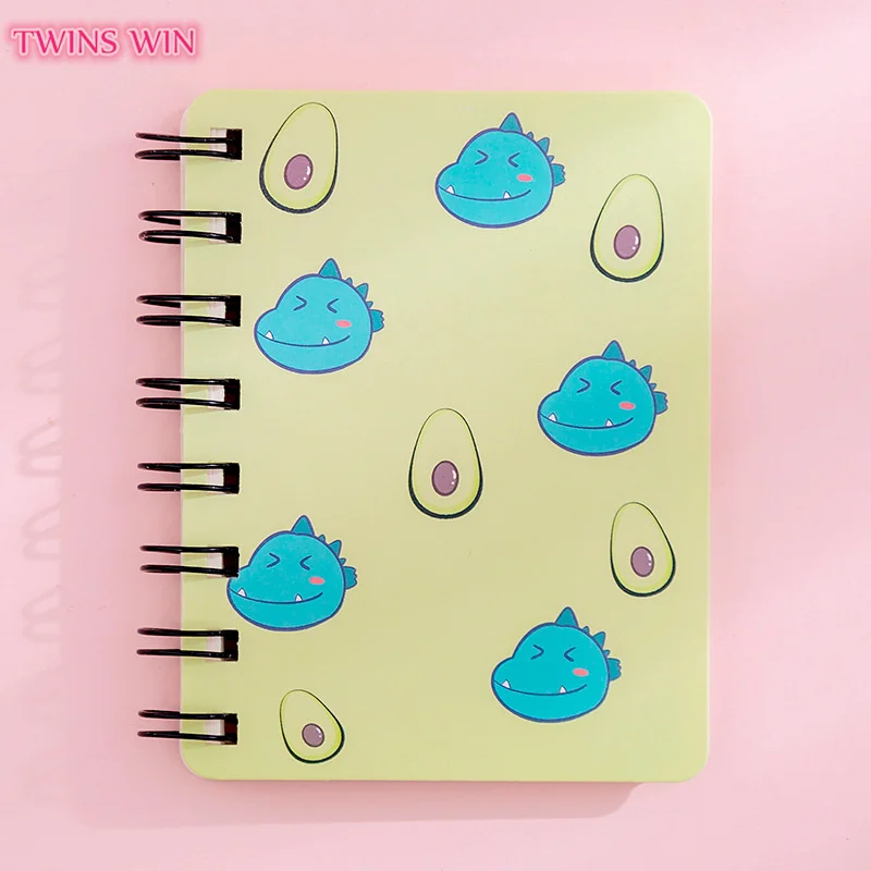 Cartoon Cute Dinosaur A7 Coil Book Student Mini Portable Notepad Pocket ...