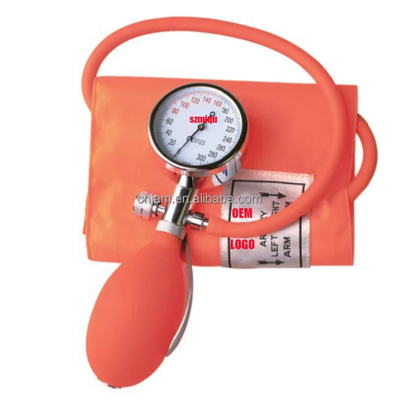 Aneroid Sphygmomanometer With Stethoscope Cuff And Carrying Case Adult ...