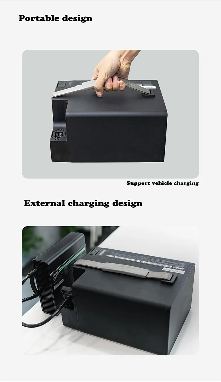 Original Electric Motorcycle Extended Range Battery 9 Electric Vehicle E100/e125/e200p/e110l ...