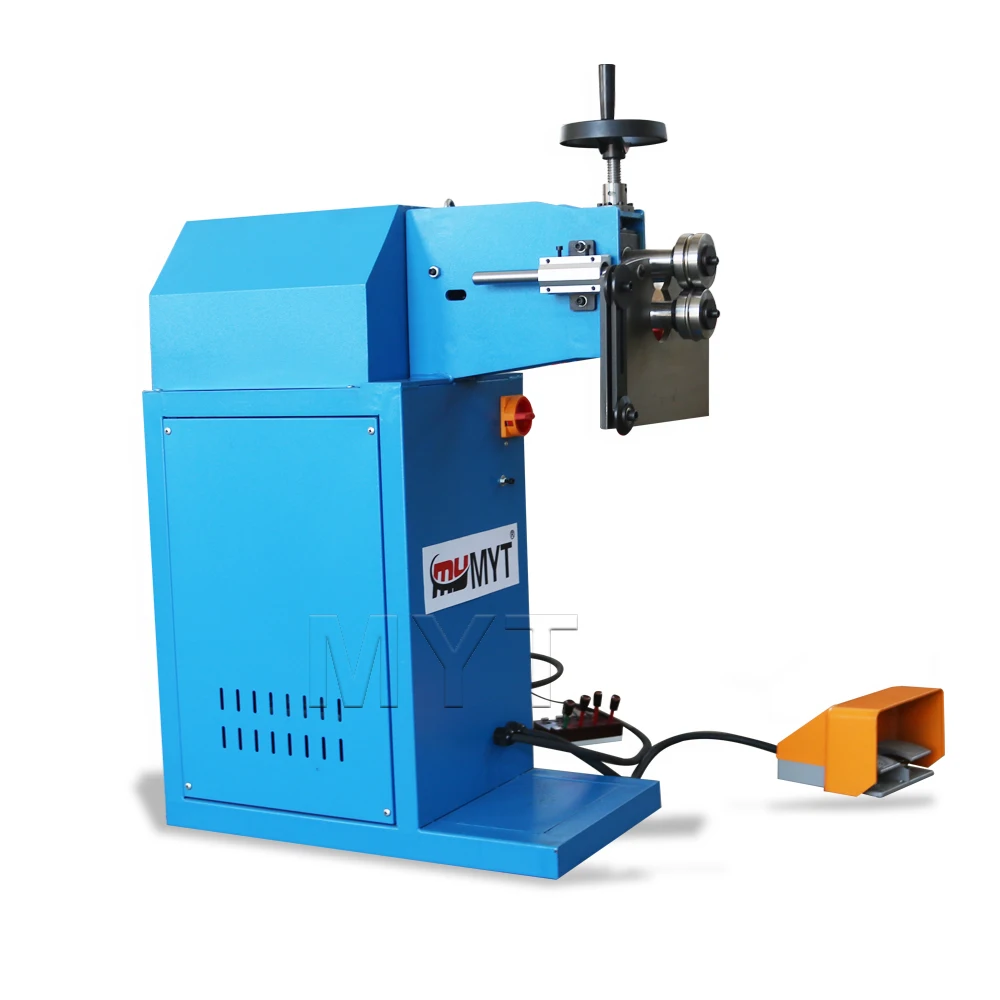 MYT Electric HVAC round duct beading rolling rotary beading machine ...