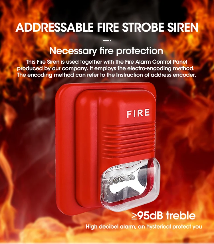 Addressable Fire Siren - Efficient Warning Alarm System