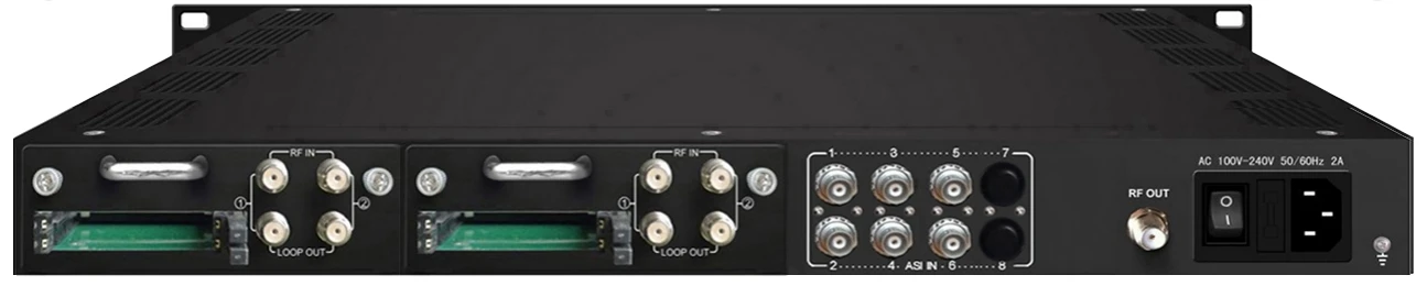 Ip Qam Modulator Digital Modulator 4 In 1 4 Dvb-c/s/s2/atsc Tuner Dvb ...