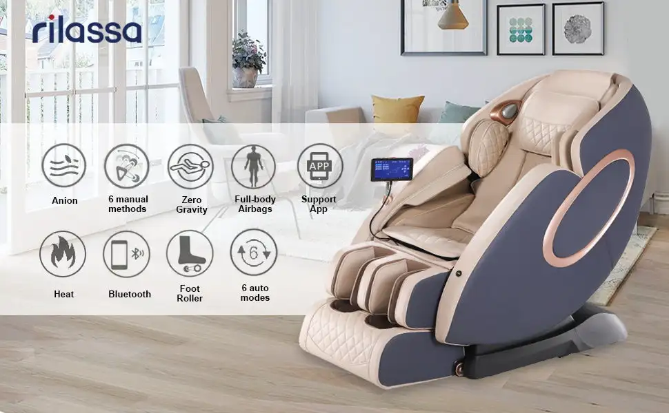 Luxury Modern Full Body Robot Ai Smart Sl Track Deluxe Massage Cahir ...