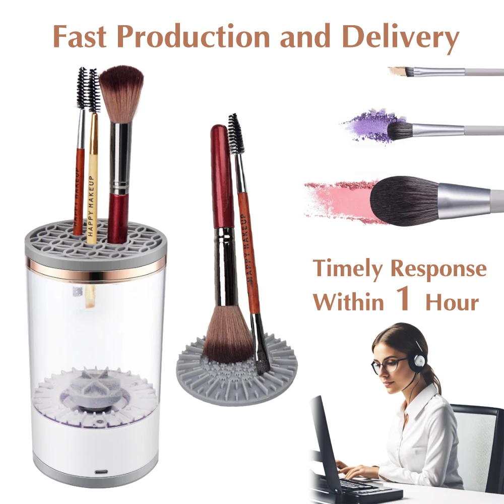 Alibaba.com: Portable electric makeup brush cleaner with automatic ...