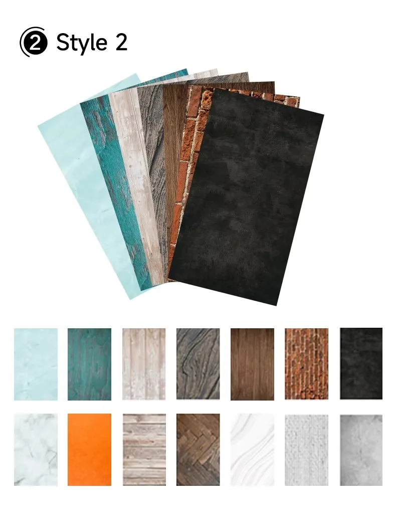 A3 Size Photography Backdrop Kit With 9 Foldable Light Control Boards ...