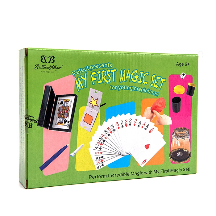 Green Magic Box For Beginner Age 6 And Up Included 7 Classic Magical ...