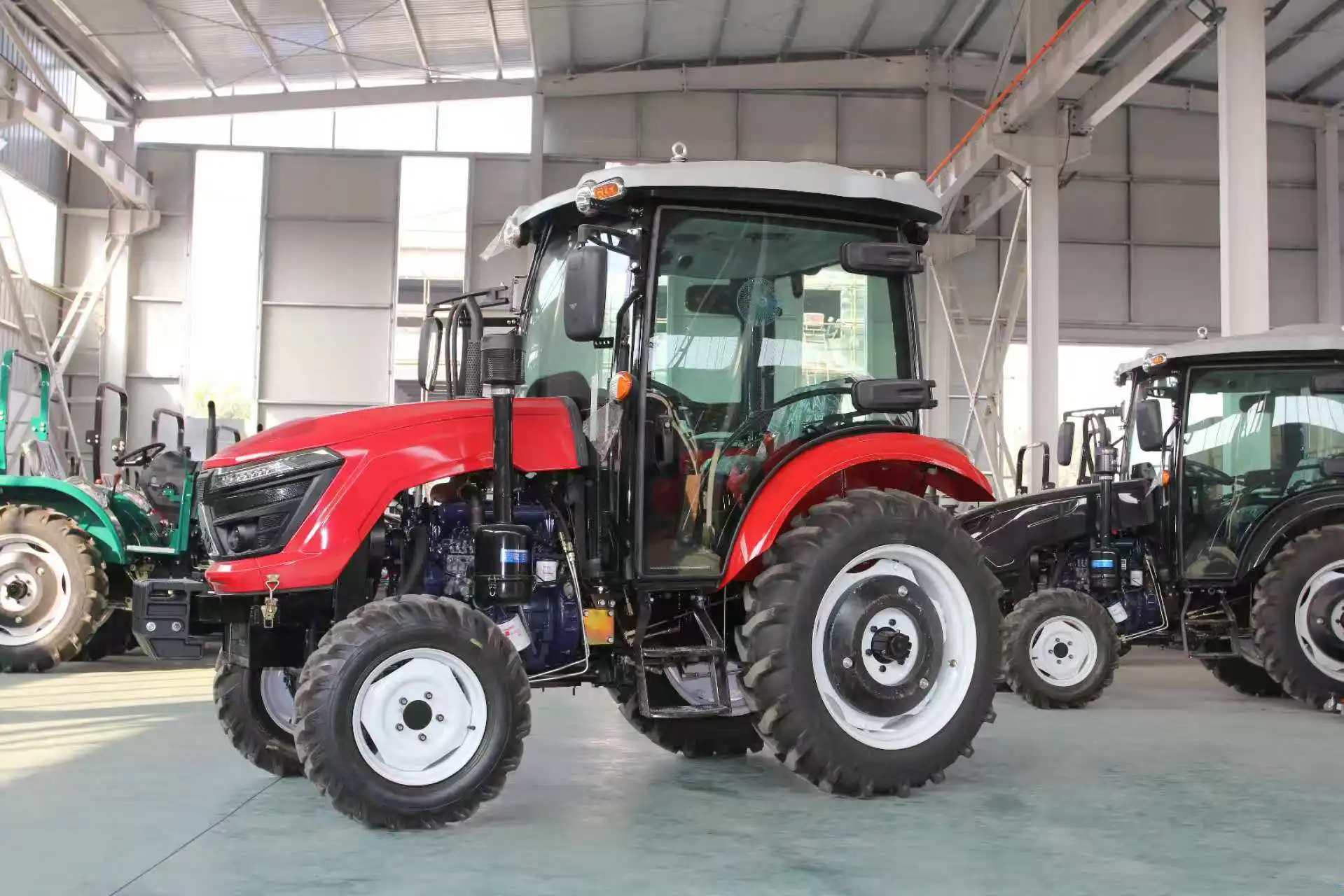 Farm Trailer Tractors 4X4 50Hp 60Hp 70Hp 80Hp for Agriculture 4Wd ...