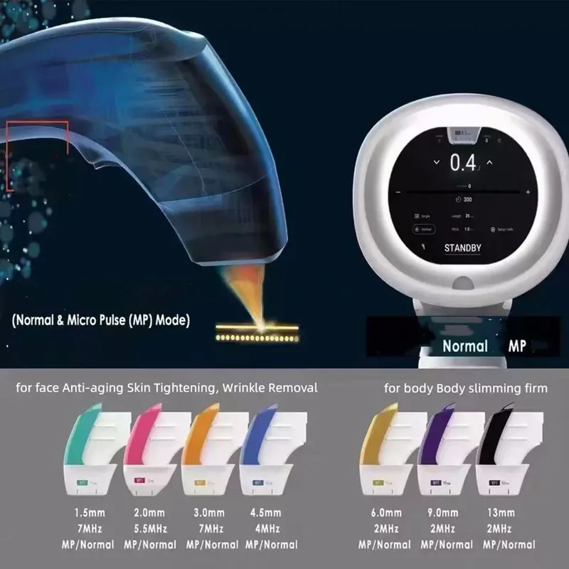 2023 7d Hifu Mpt With 10 Cartridges Hifu(high Intensity Focused ...