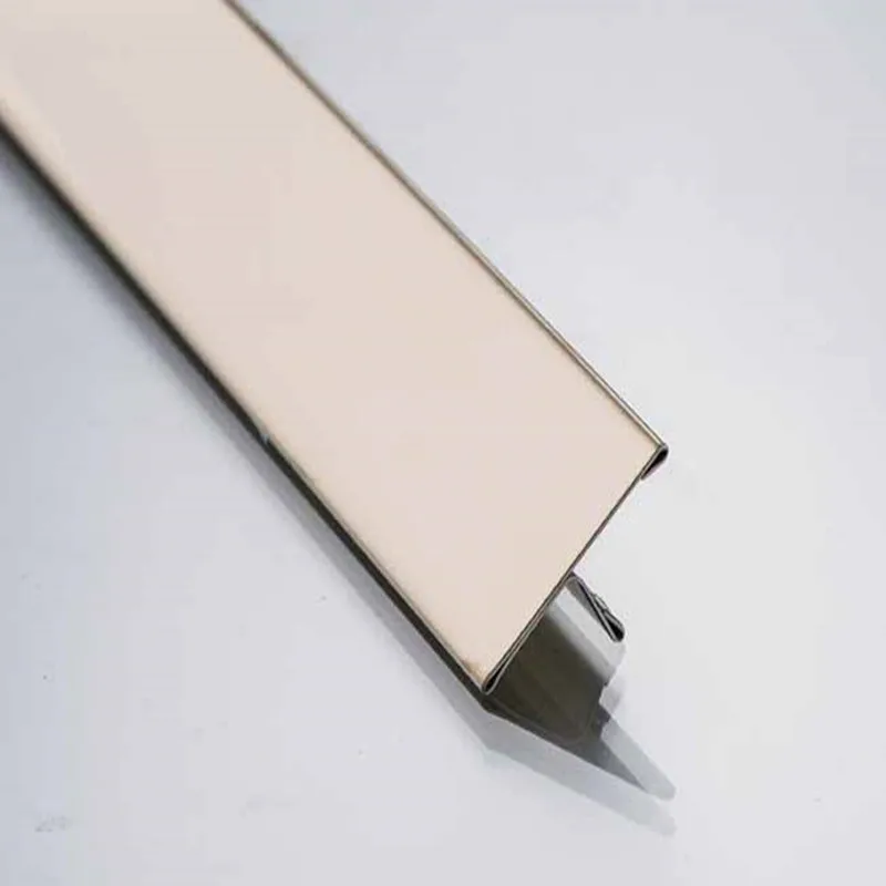 T Shape Stainless Steel Transition Decorative Strip Tile Trim - Buy ...