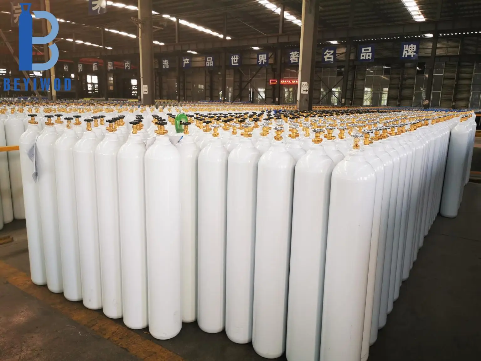 ISO 9809 Standard Steel Cylinder 40L 47L 50L Tped Certificate 150bar 5 ...