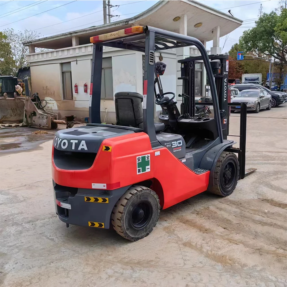 Second Hand Original Japan Used Toyota Forklift For Sale 3t 3ton Fd30 5t 7t Used Forklift - Buy ...