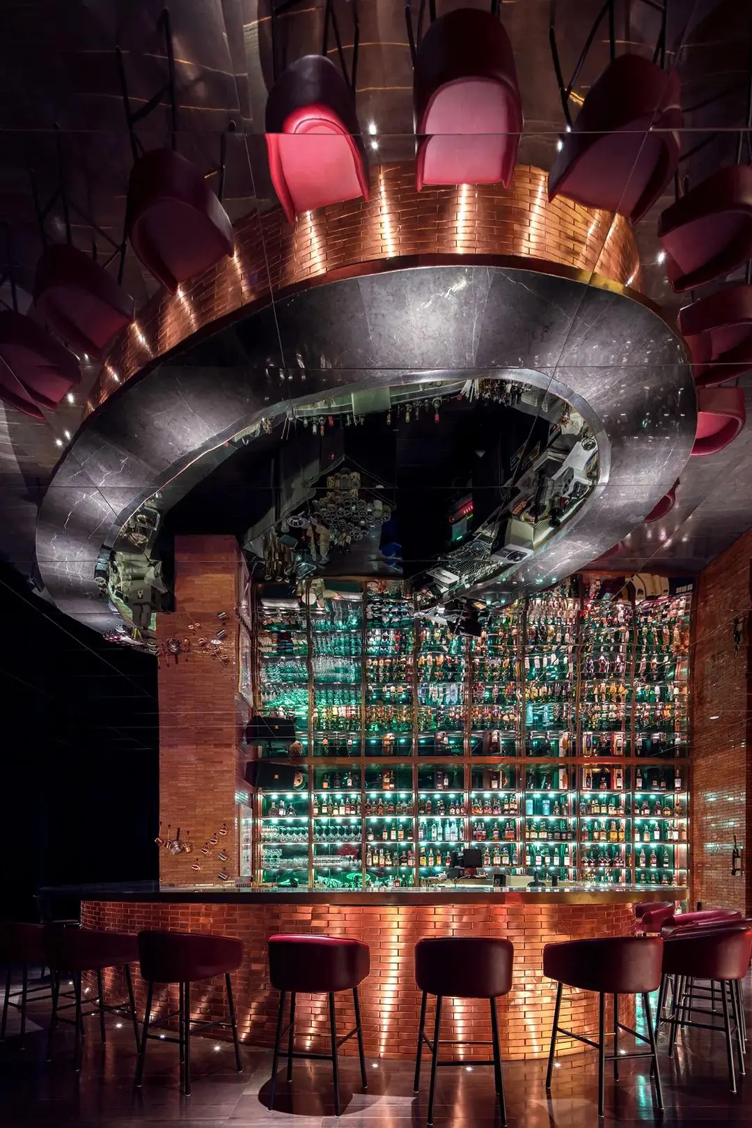 Lounge Bar Night Club Modern Interior Decoration Design