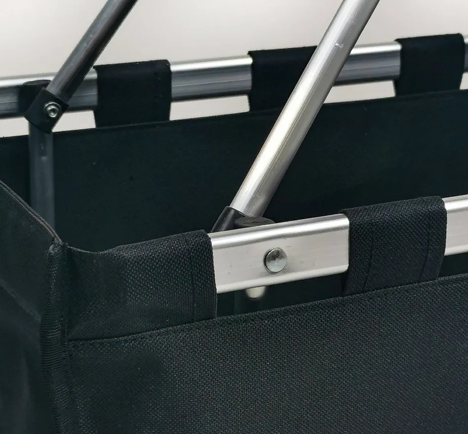 Red Foldable Insulated Aluminum Cooler - Perfect for Picnics