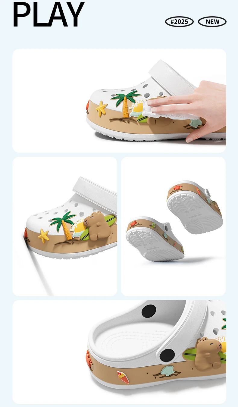 Capybara Kids Clogs - Durable, Fashionable, and Comfortable