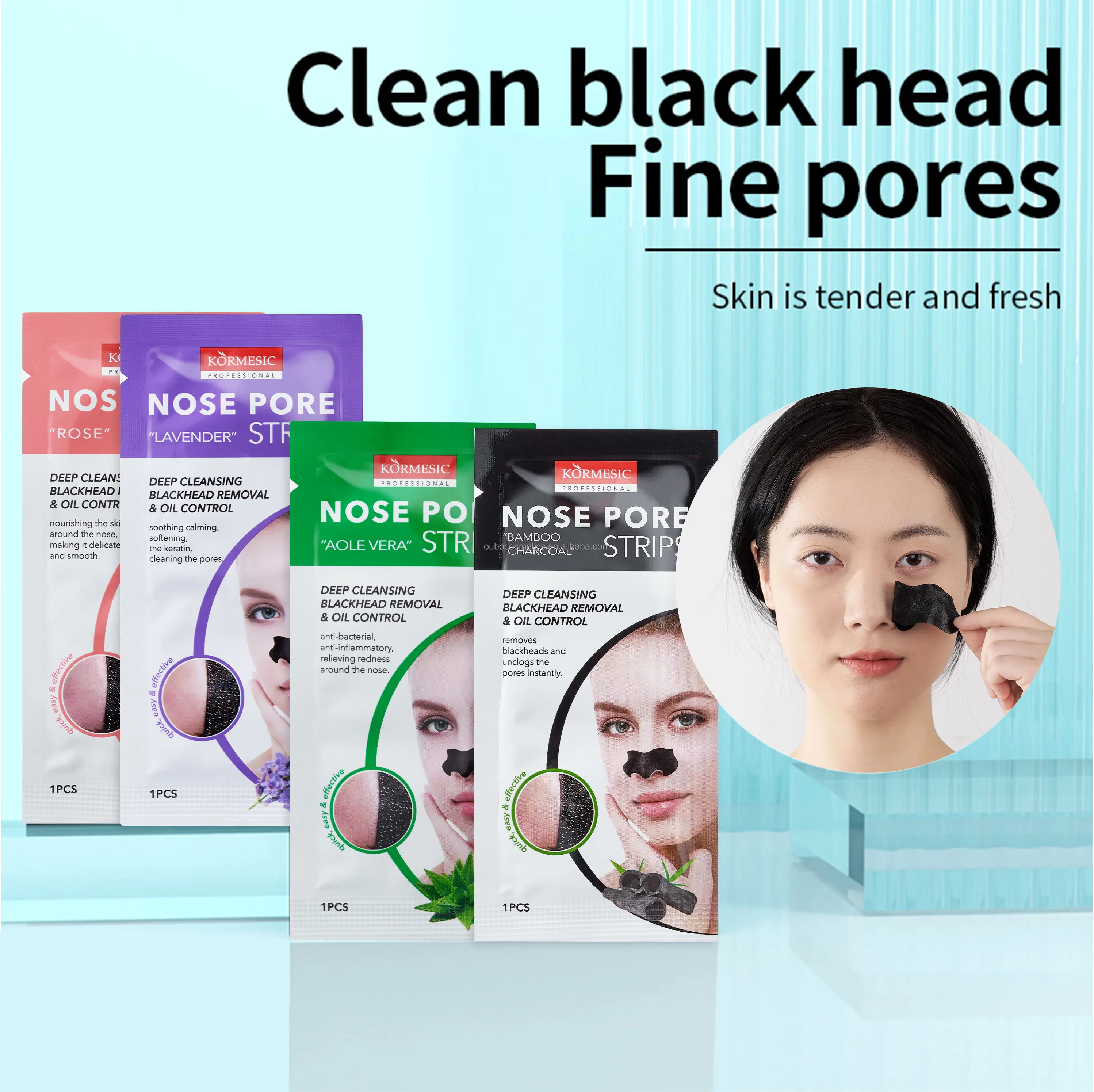 KORMESIC OEM Blackhead Remover Mask Shrink Pores Nasal Paste Deep ...