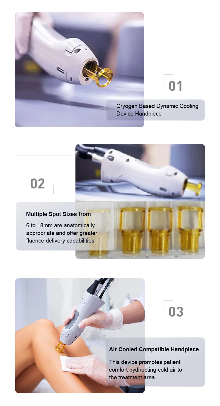 Painless Gentle Alex Hair Remover Laser - Alexandrite & ND YAG