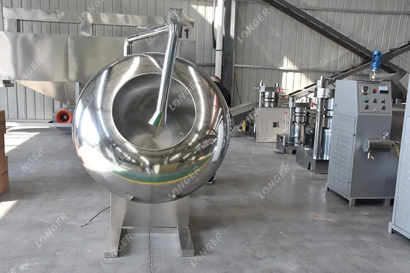 Mini Chocolate Dragee Machine - High Productivity & Quality