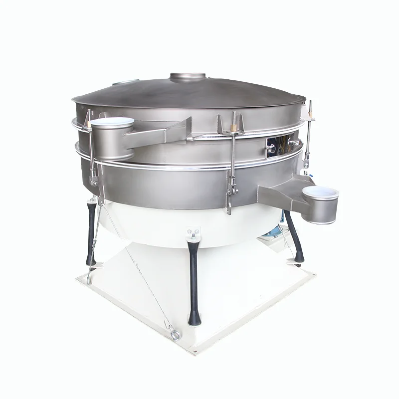 5-10 Tons Food Powder Sieving Circular Swinging Vibrating Screening ...
