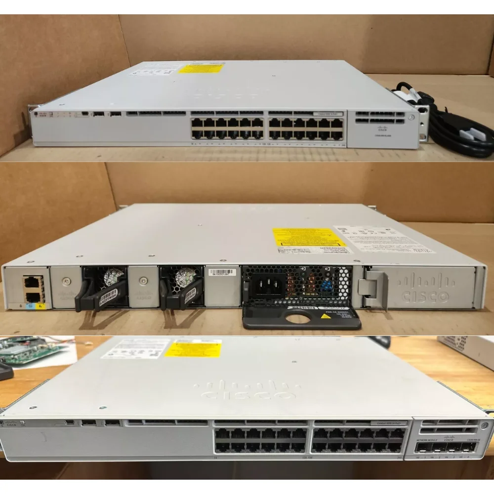 Original C9200L-24P-4G-E Industrial Network Switches C9200L-48P-4X-E ...