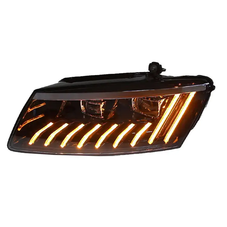 Upgrade Led Headlight Head Light Front Light Assembly For Audi Q5 2009 ...