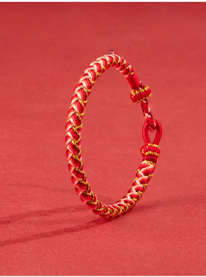 New Year Couple's Model Dragon Zodiac Red Rope Bracelet Zodiac China ...