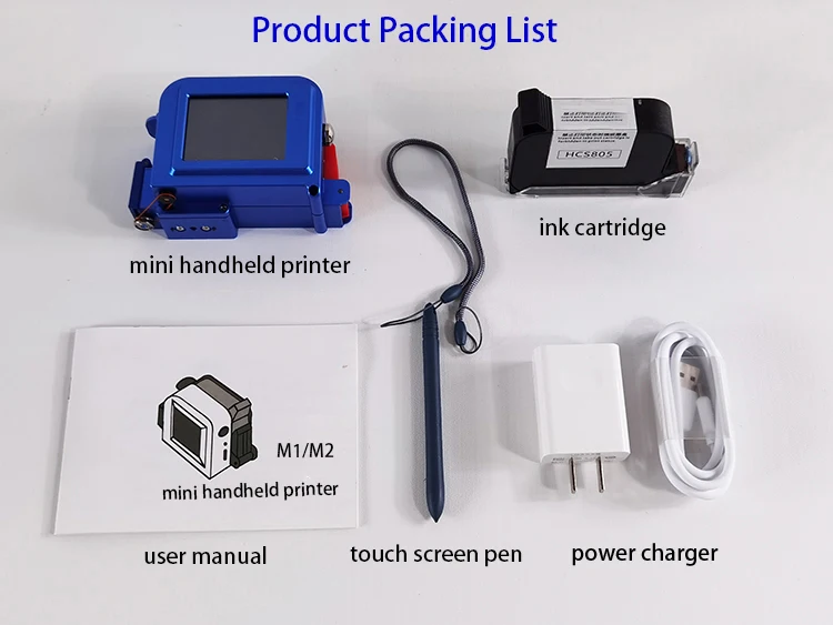 Huachuang Mini Printer - Portable Inkjet for Box Printing